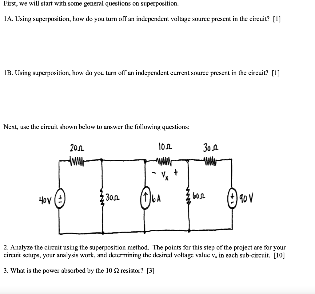 Solved Please use SUPERPOSITION method for question 2! | Chegg.com