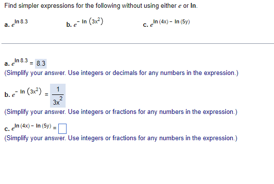 Solved Find simpler expressions for the following without | Chegg.com
