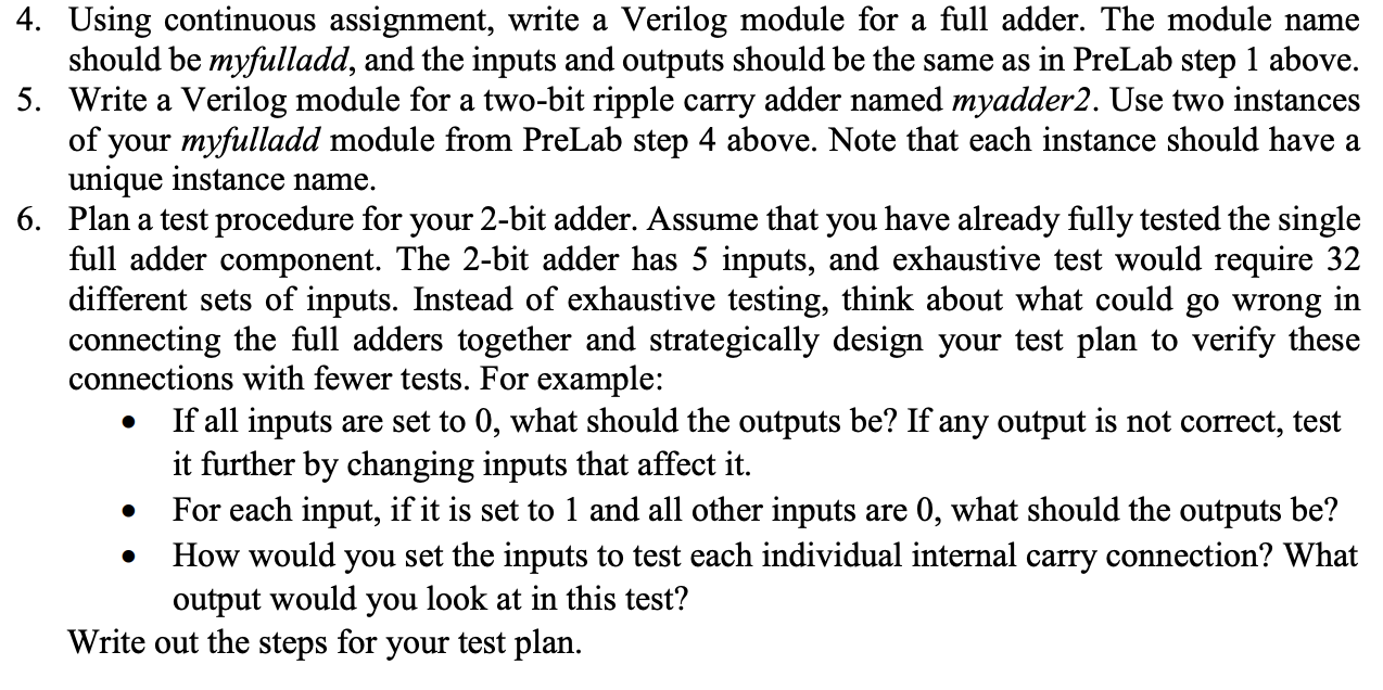 Solved Problem Statement A Logic Circuit Is Needed To Add