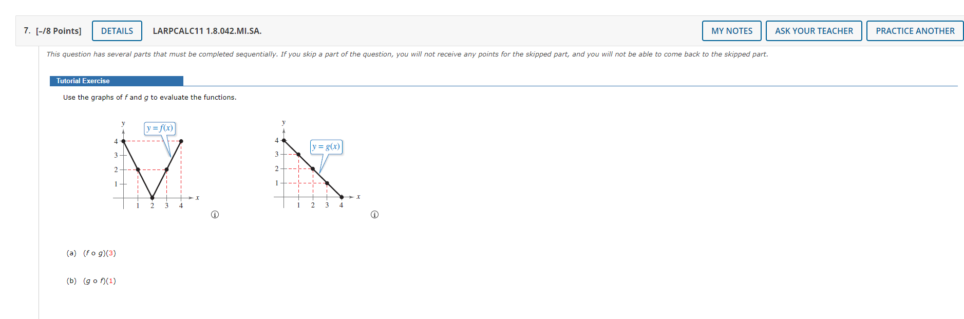 Solved Use the graphs of f and g to evaluate the functions. | Chegg.com