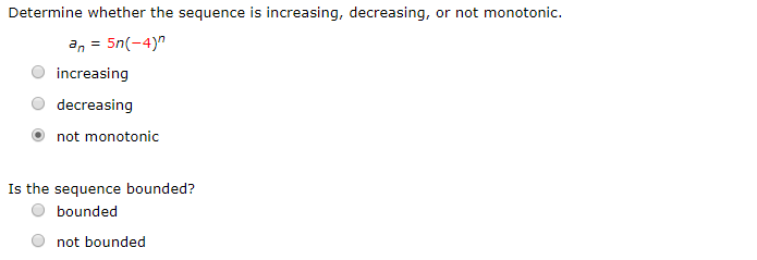 Solved Determine Whether The Sequence Is Increasing