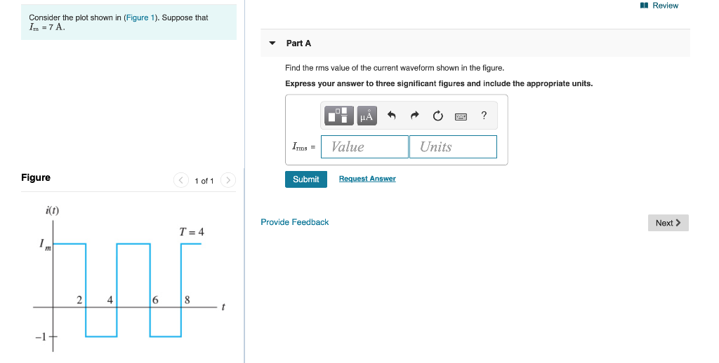 Solved - Review Review Consider the plot shown in (Figure | Chegg.com