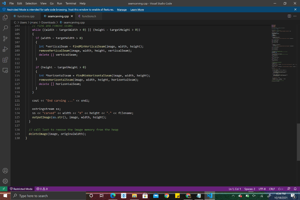 Please help! Code is in C++, all starting code is | Chegg.com