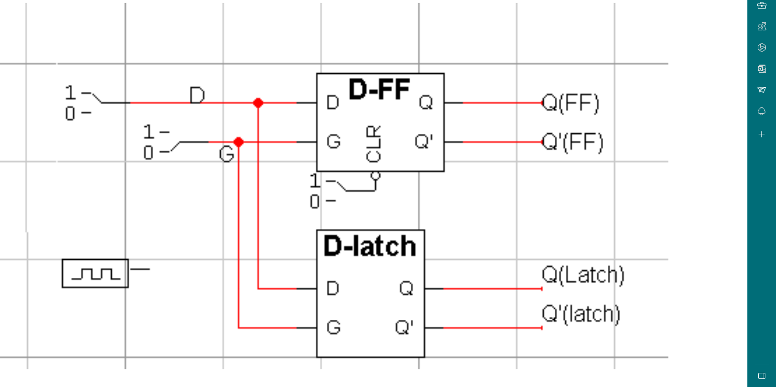 Solved Construct and package D Flip-flop (called it D-FF) | Chegg.com