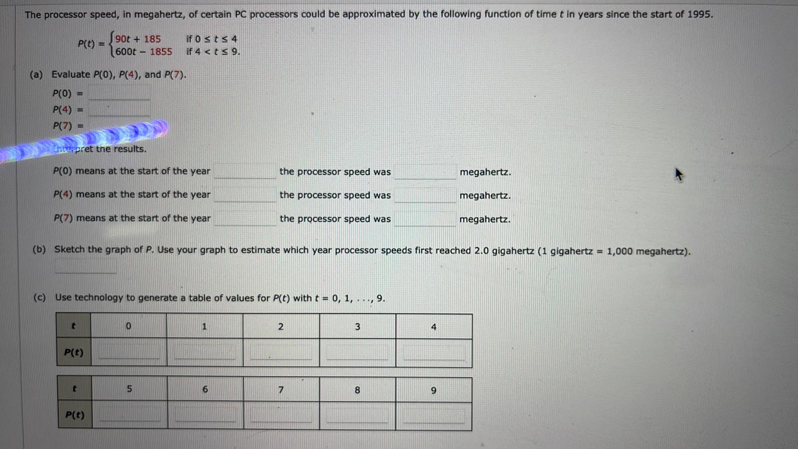 Solved The processor speed, in megahertz, of certain PC | Chegg.com