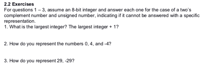 Solved I know how to do 2 and 3 but I just want to make sure | Chegg.com