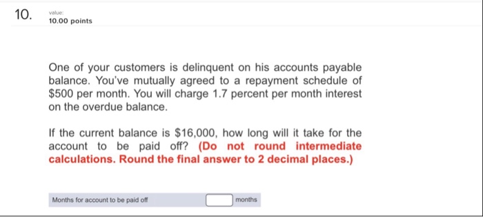 Solved 5 10.00 points Erindale Bank offers you a $50,000, | Chegg.com
