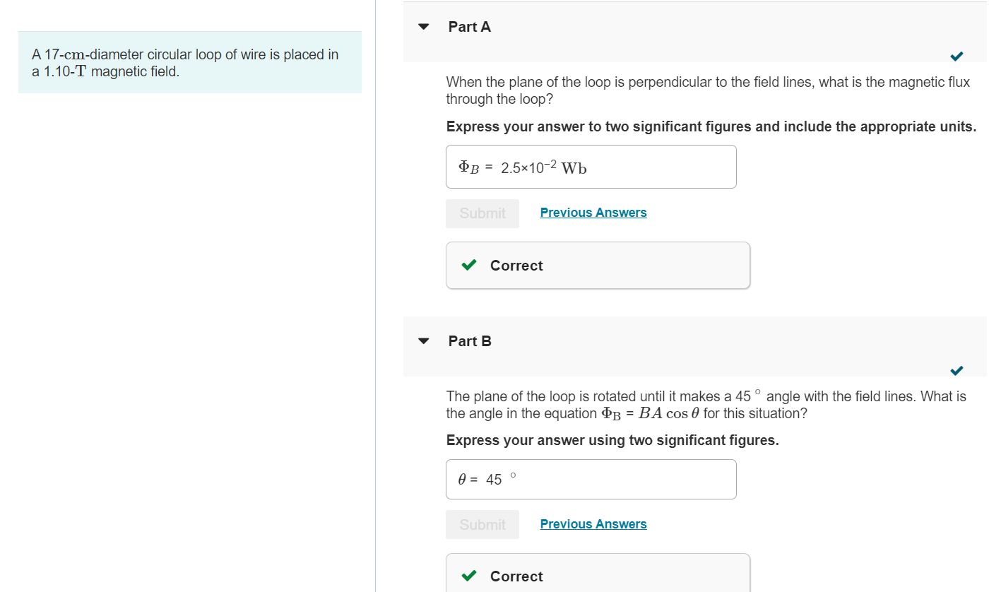Solved A 17-cm-diameter circular loop of wire is placed in a | Chegg.com