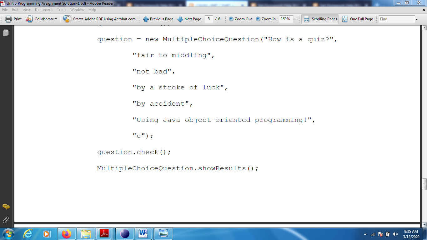 HERE IS THE CODE FOR QUESTION, | Chegg.com