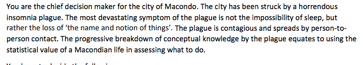You are the chief decision maker for the city of | Chegg.com