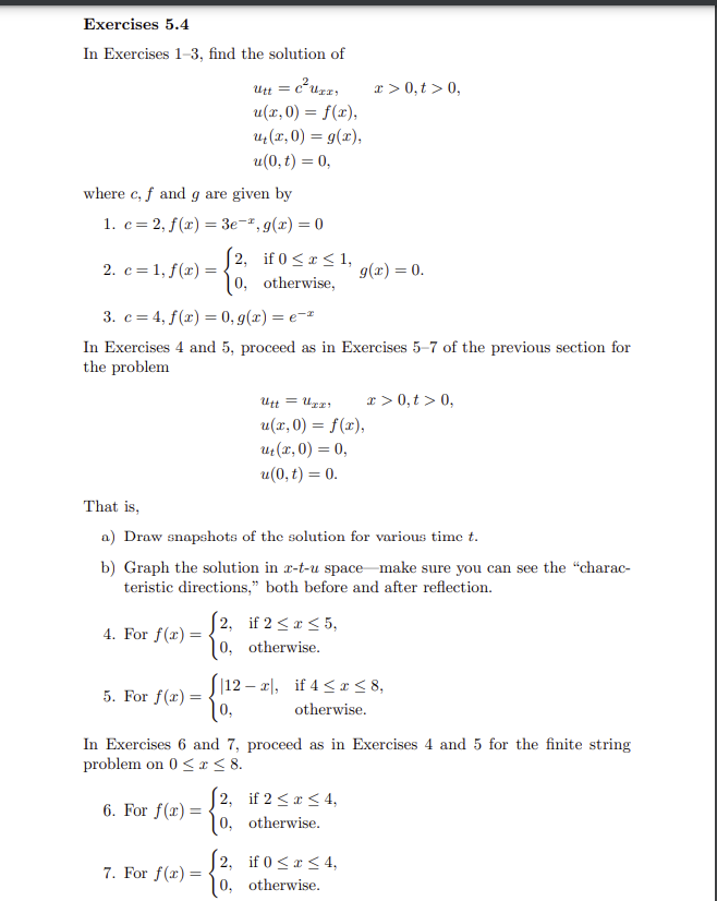 Solved In Exercises 1-3, find the solution of | Chegg.com