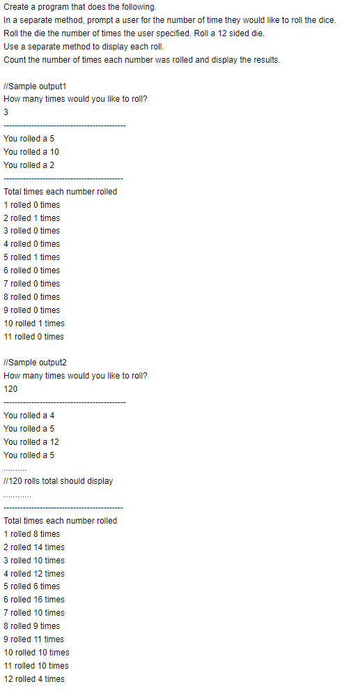 Solved Create a program that does the following. In a | Chegg.com