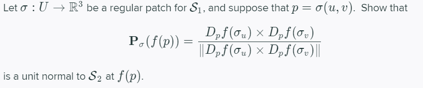 Solved Let f: S_1 to S_2 be a local diffeomorphism between | Chegg.com