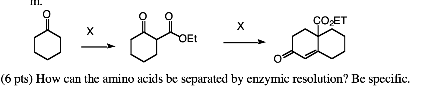 Solved IIl, X ÇO2ET ا للہ X DET (6 pts) How can the amino | Chegg.com