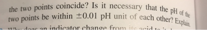 Solved 18. Define the equivalence (stoichiometric) point and | Chegg.com