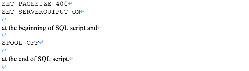 Task 4 (5 marks) Implement an anonymous PL/SQL block, | Chegg.com