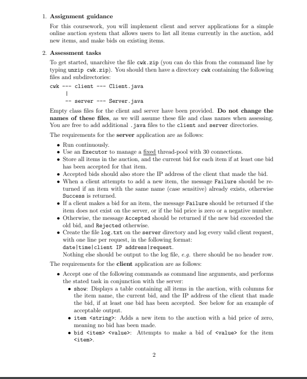 Solved 1. Assignment guidance For this coursework, you will | Chegg.com