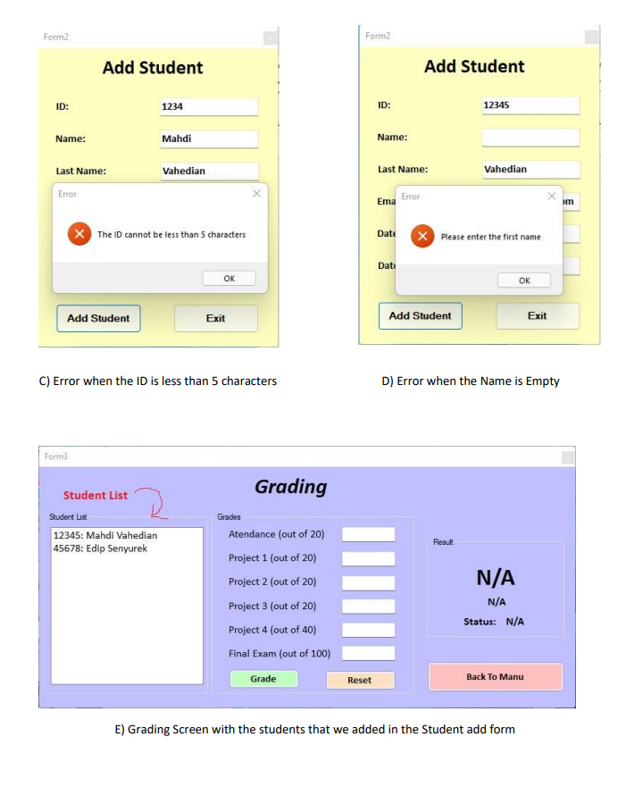Solved please i need help with this project at least write | Chegg.com