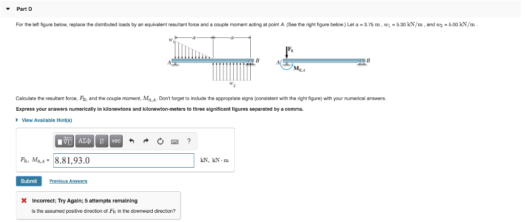 Solved Part D For the left figure below, replace the | Chegg.com