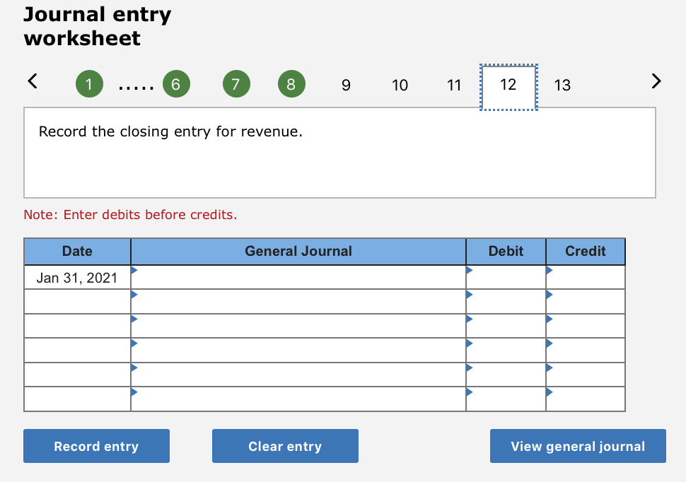 Solved Exercise 5-21 Complete the accounting cycle using | Chegg.com