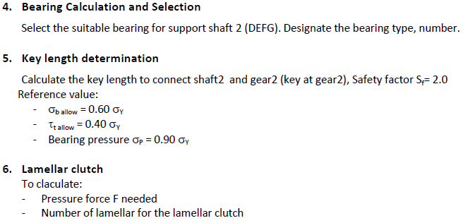 Design description You are designing a two steps spur | Chegg.com