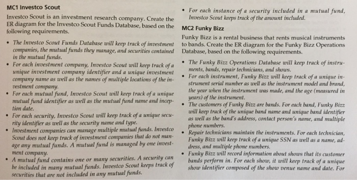 Solved MC1 Investco Scout Investco Scout is an investment | Chegg.com