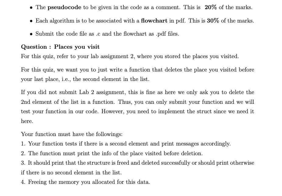 Solved - The pseudocode to be given in the code as a | Chegg.com