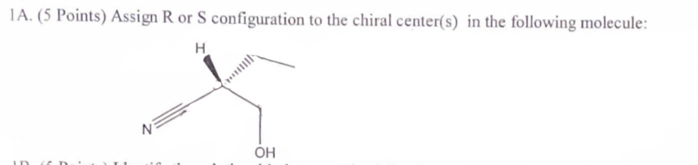 Solved Assign R or S configuration to the chiral center(s) | Chegg.com