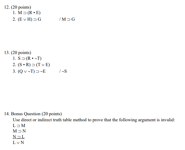 Solved You may use all 8 rules of implication, all 10 rules | Chegg.com