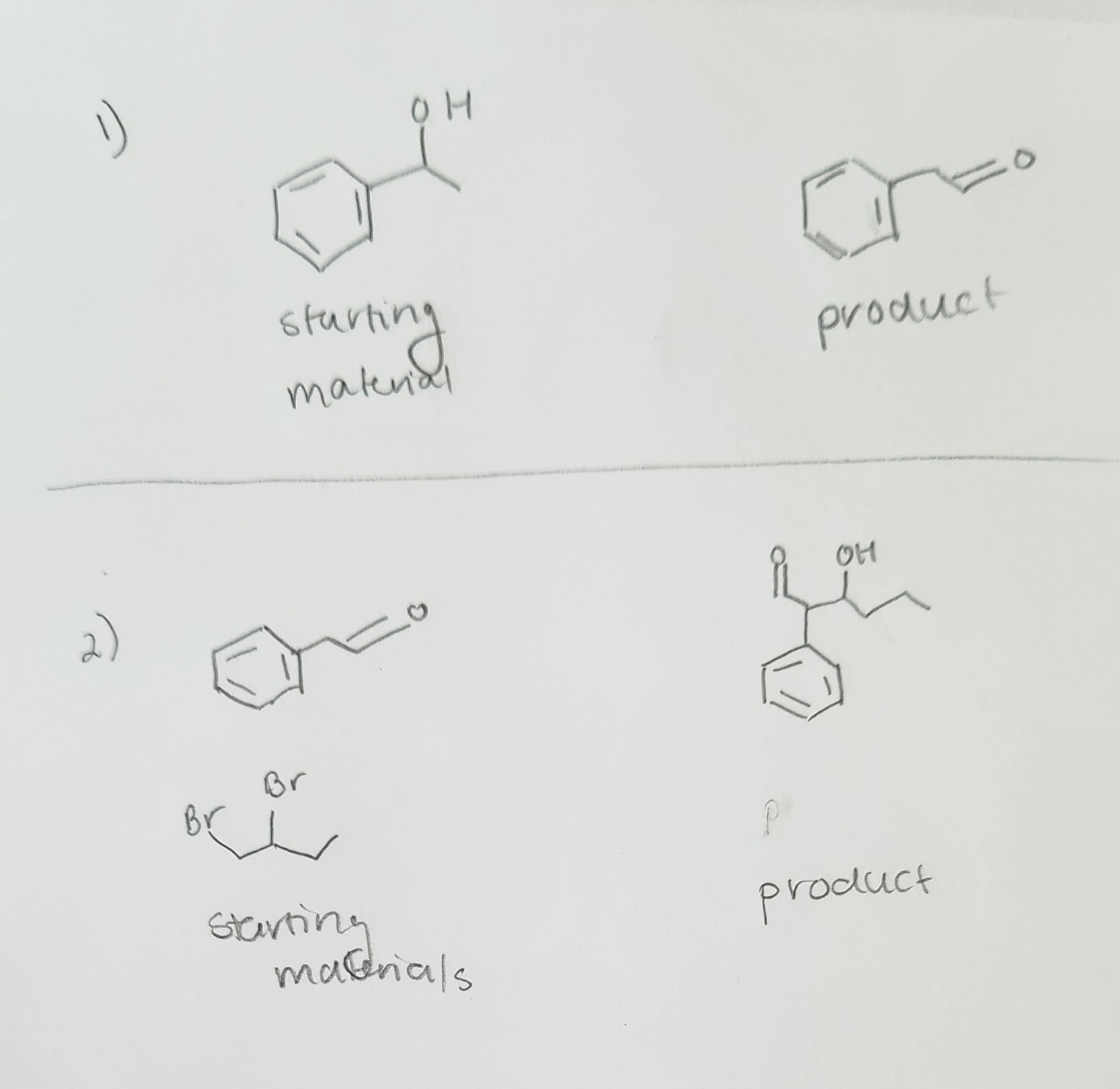 Solved Give a multi-step synthesis for each that uses the | Chegg.com