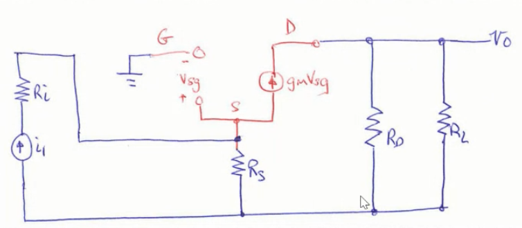 Solved Is this common source, common gate, or common drain? | Chegg.com