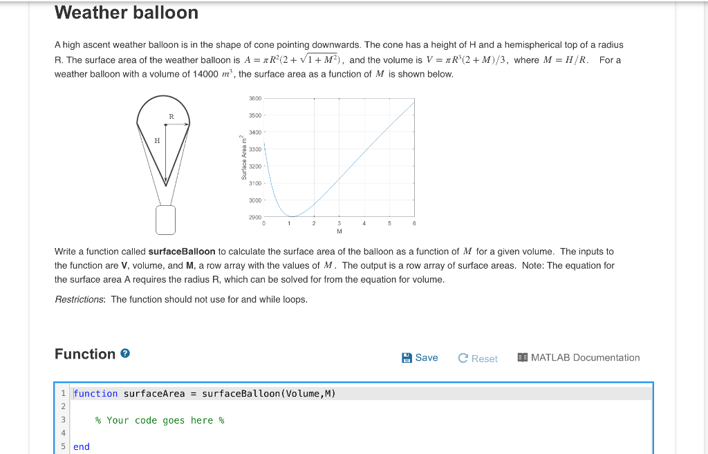 Solved Weather balloon A high ascent weather balloon is in | Chegg.com