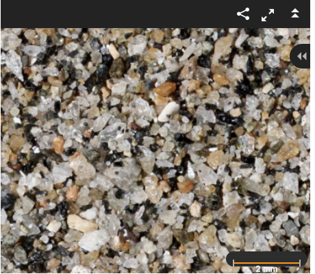 Solved mm Zoom and examine this sample in detail. The | Chegg.com