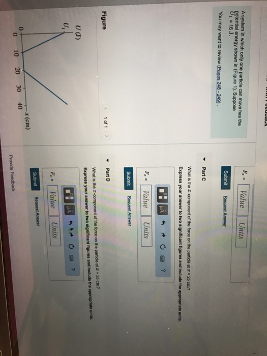 Solved A system in which only one particle can move has the | Chegg.com