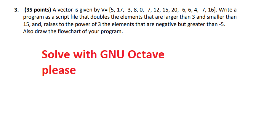 Solved 3. (35 points) A vector is given by | Chegg.com
