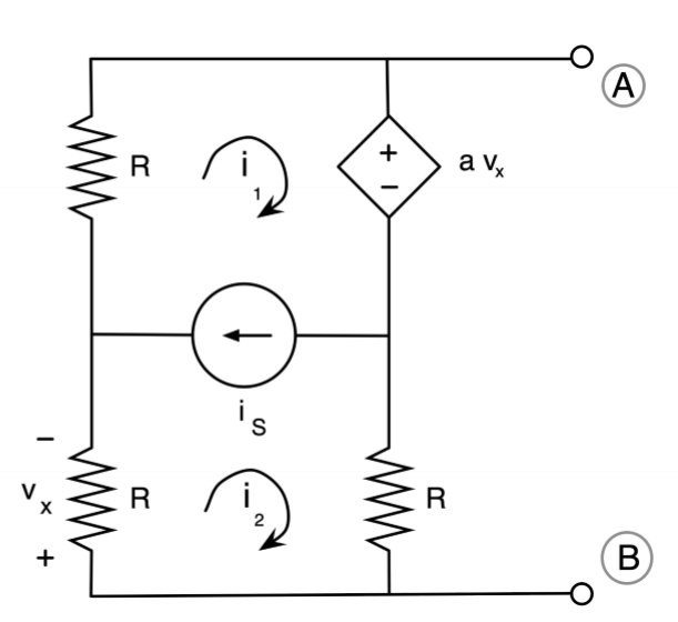 Solved When finding the open circuit current i2=-i1 ﻿explain | Chegg.com
