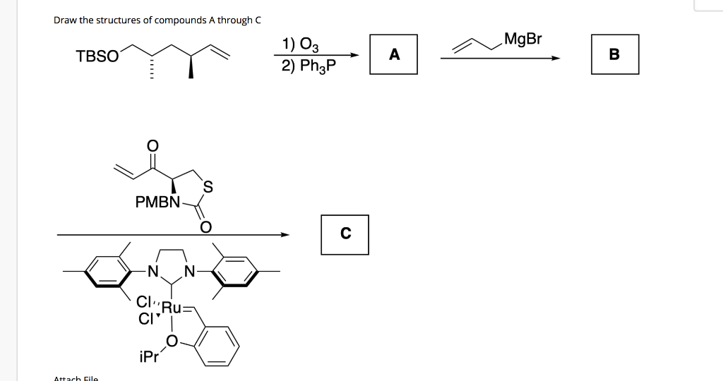 Solved Draw the structures of product A through C. PMBO | Chegg.com