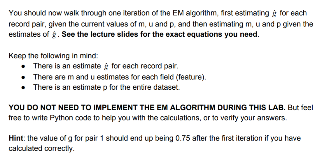 We have a dataset containing three fields: first | Chegg.com