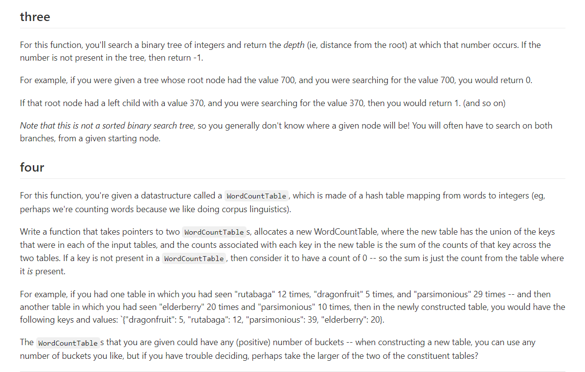 Solved one For this function, we will write a function that | Chegg.com