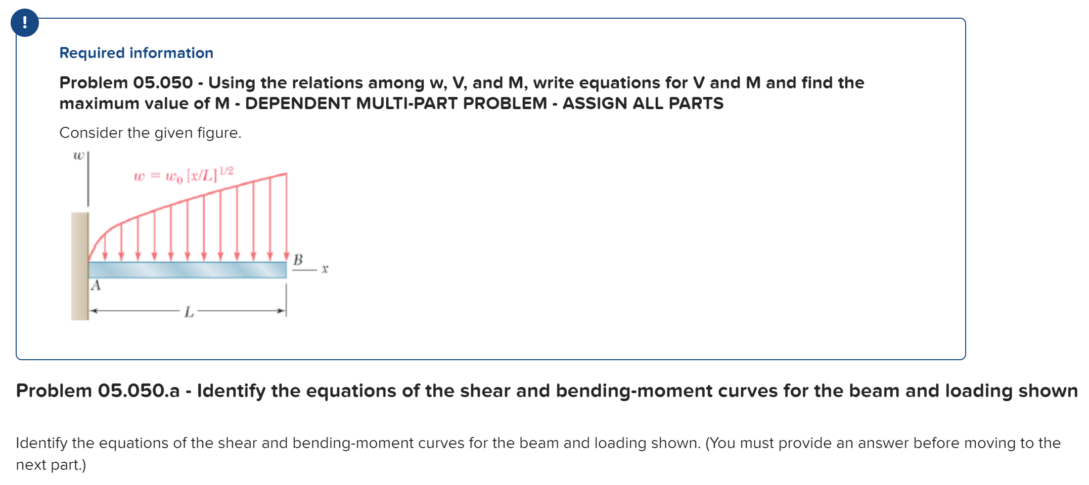 Solved Required information Problem 05.050 - Using the | Chegg.com