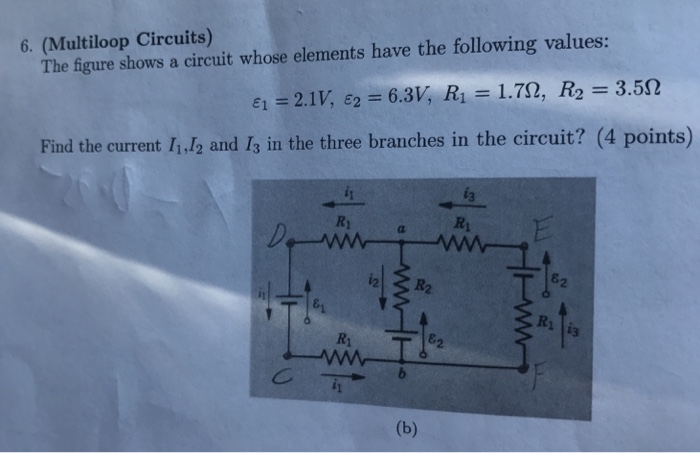 Solved The figure shows a circuit whose elements have the | Chegg.com