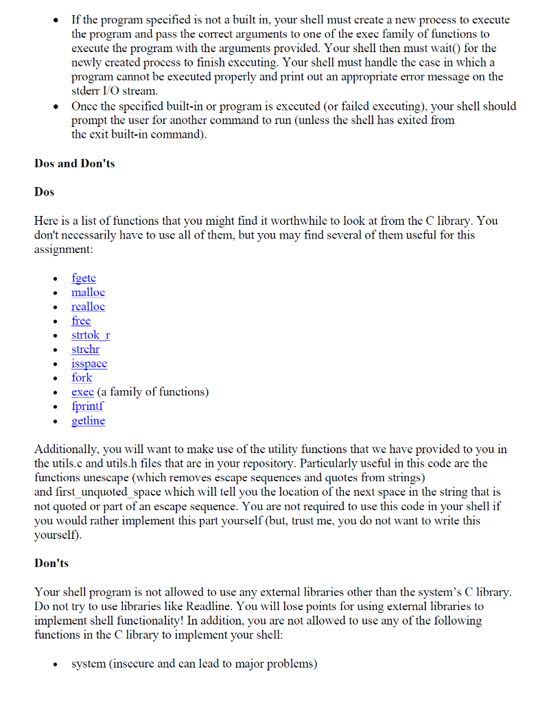 In part 1 of this assignment, you will be writing a C | Chegg.com