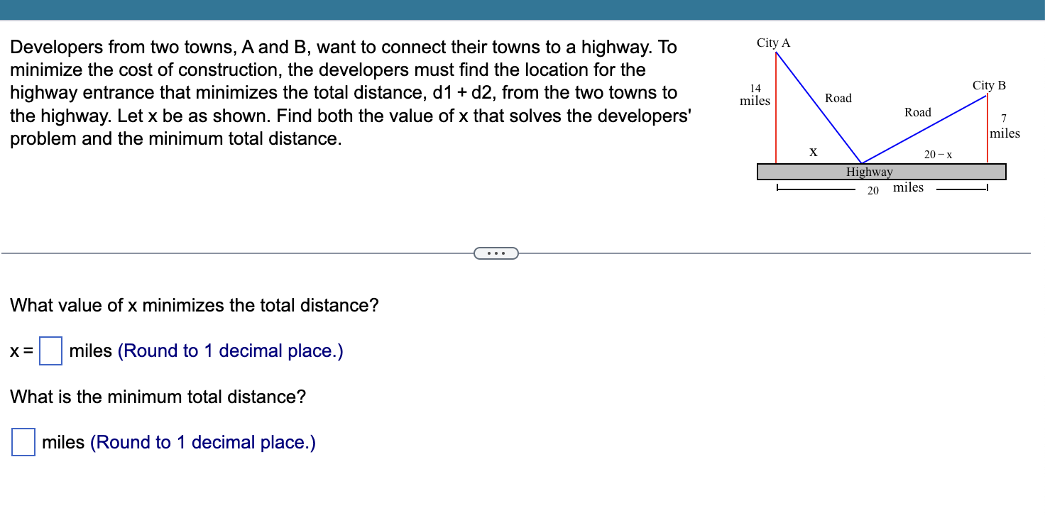 Solved Developers from two towns, A and B, ﻿want to connect | Chegg.com
