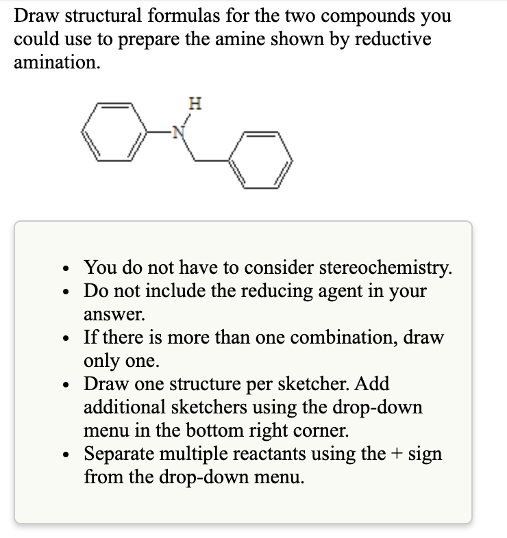 Solved Draw structural formulas for the two compounds you | Chegg.com