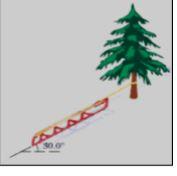 Solved 2. A sled is tied to a tree on a frictionless, | Chegg.com
