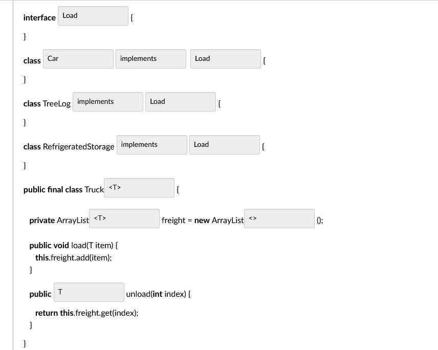Solved Java help. Please point out what I am missing or | Chegg.com