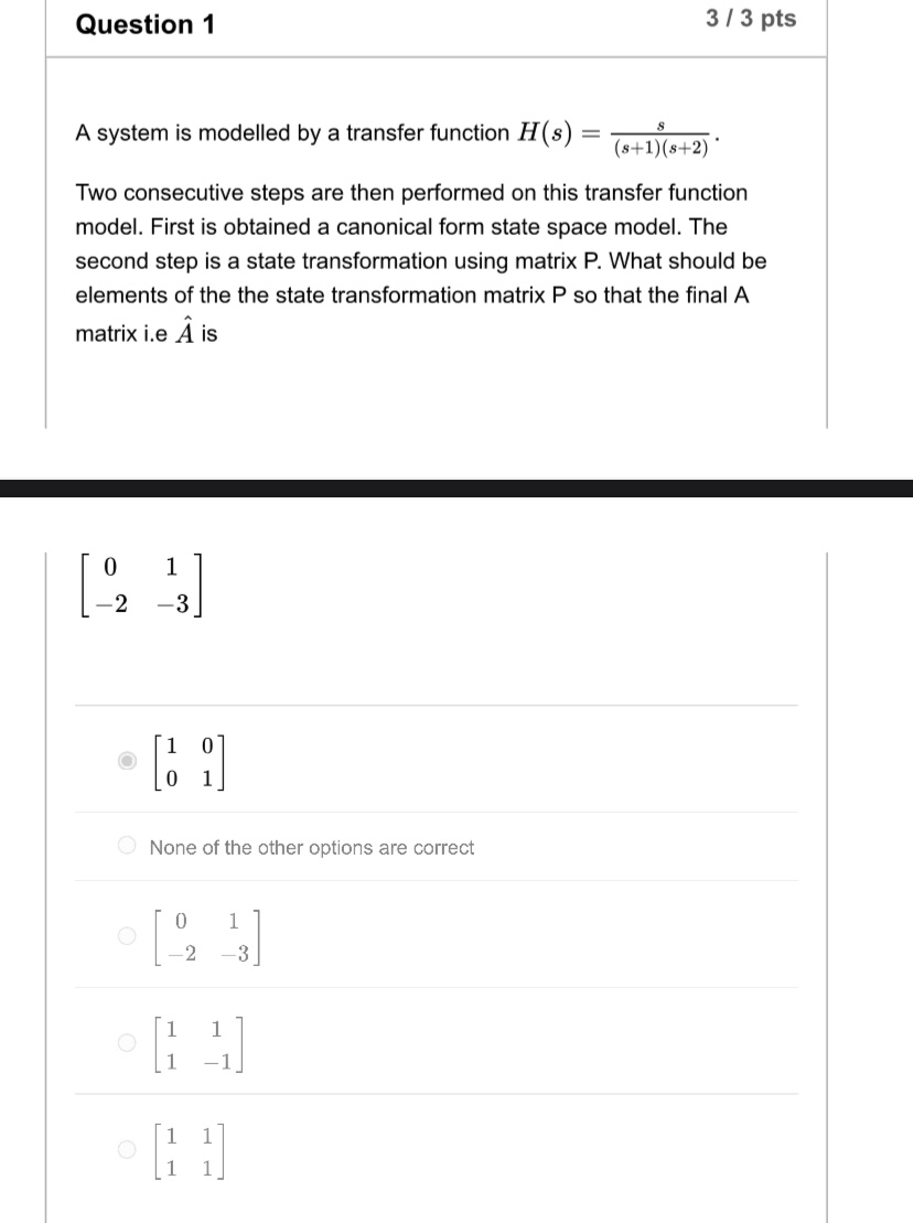 Solved A system is modelled by a transfer function | Chegg.com
