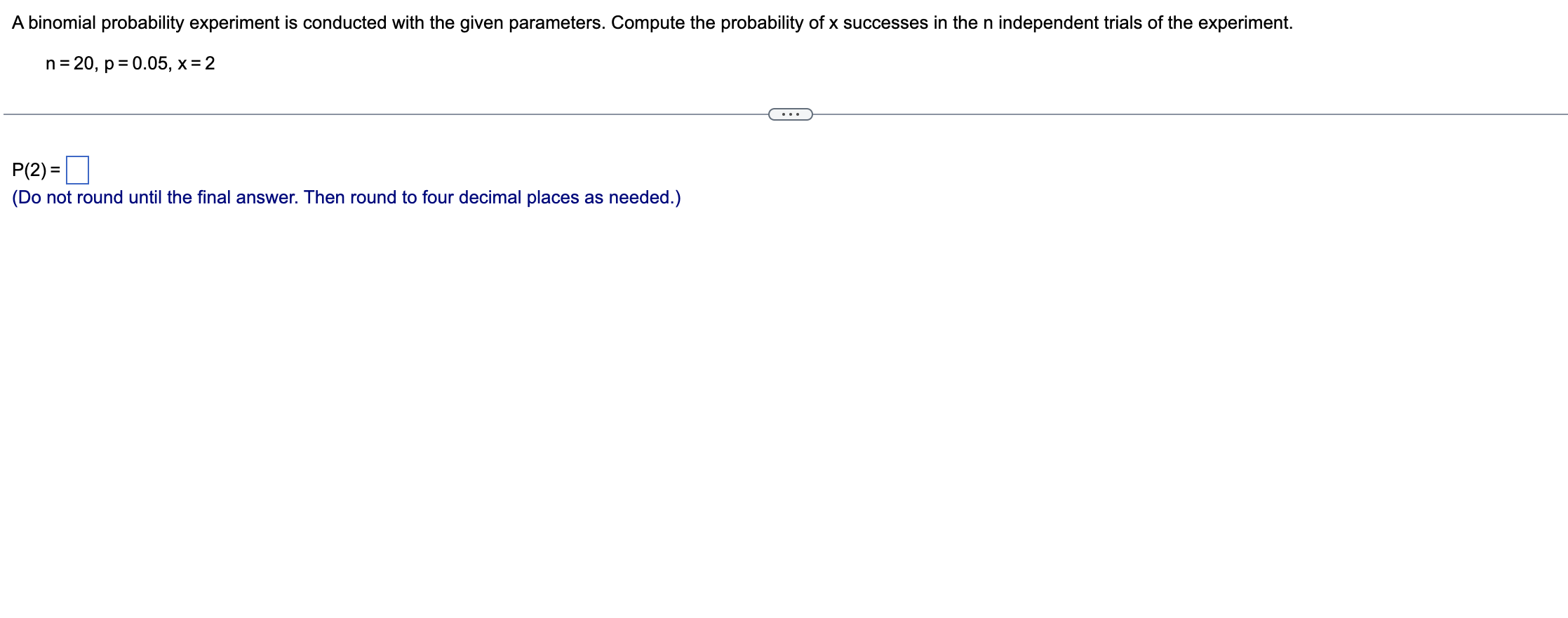 solved-a-binomial-probability-experiment-is-conducted-with-chegg