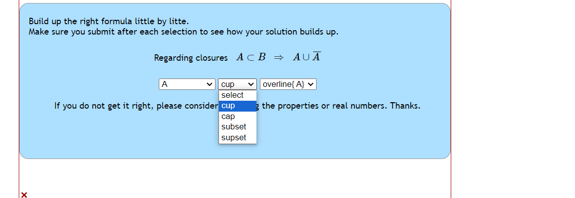 Solved Build up the right formula little by litte. Make sure | Chegg.com