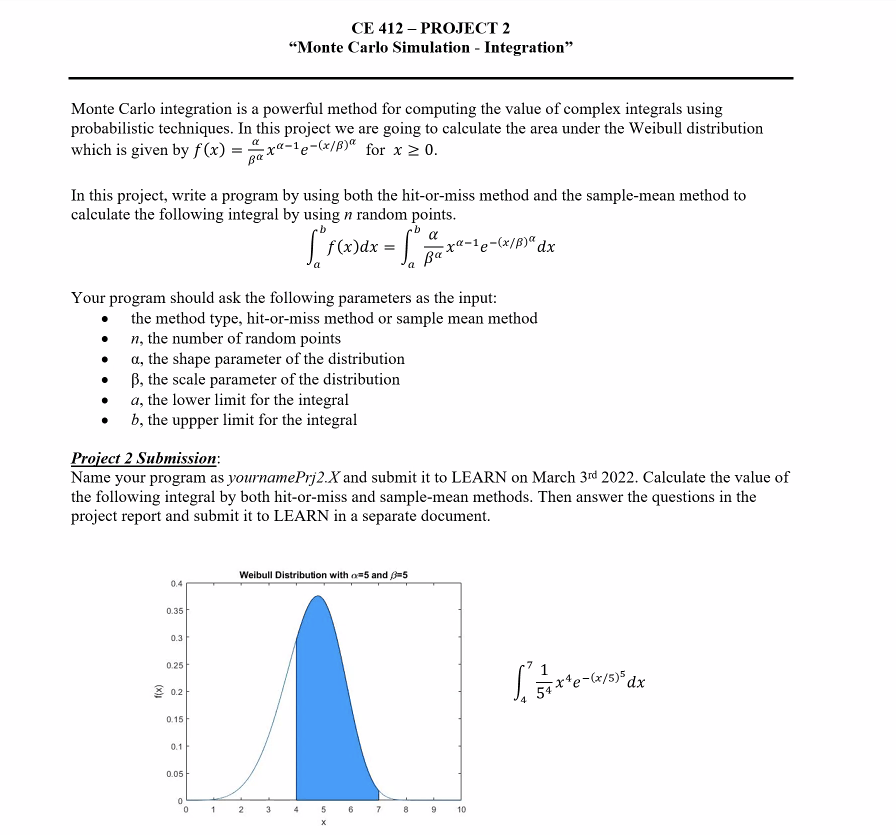 Solved Can you prepare the project given below in matlab? (I | Chegg.com
